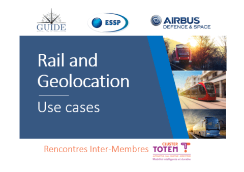 Conference | Rail and Geolocation - Use cases - GUIDE GNSS